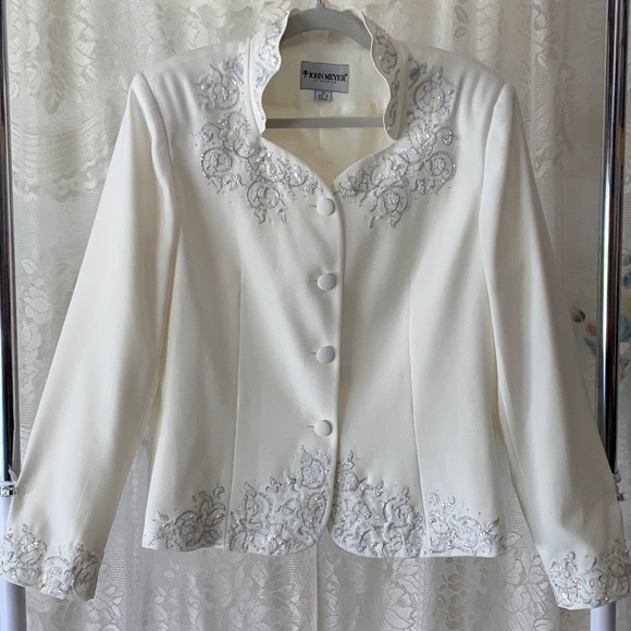 John Meyer of Norwich | Jackets & Coats | Vintage John Meyer Ivory ...